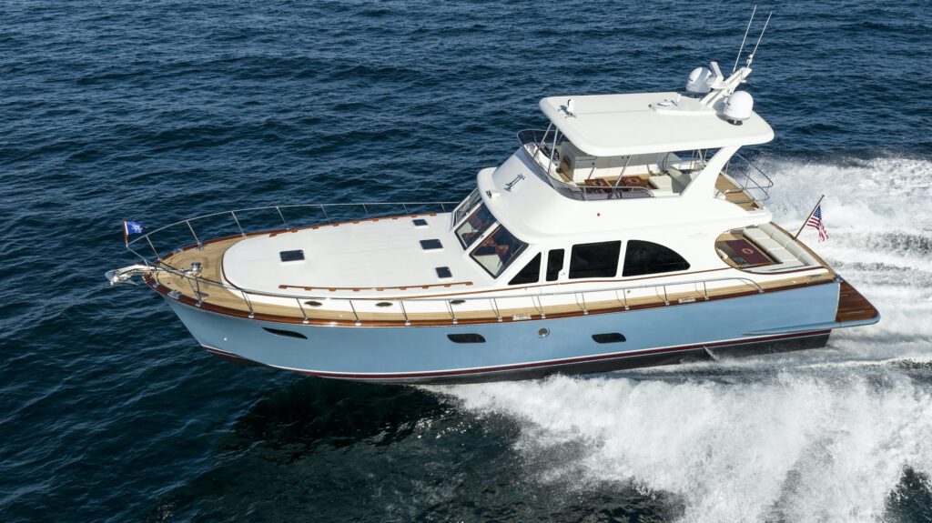 The new Vicem yacht is focused on performance and versatility ...